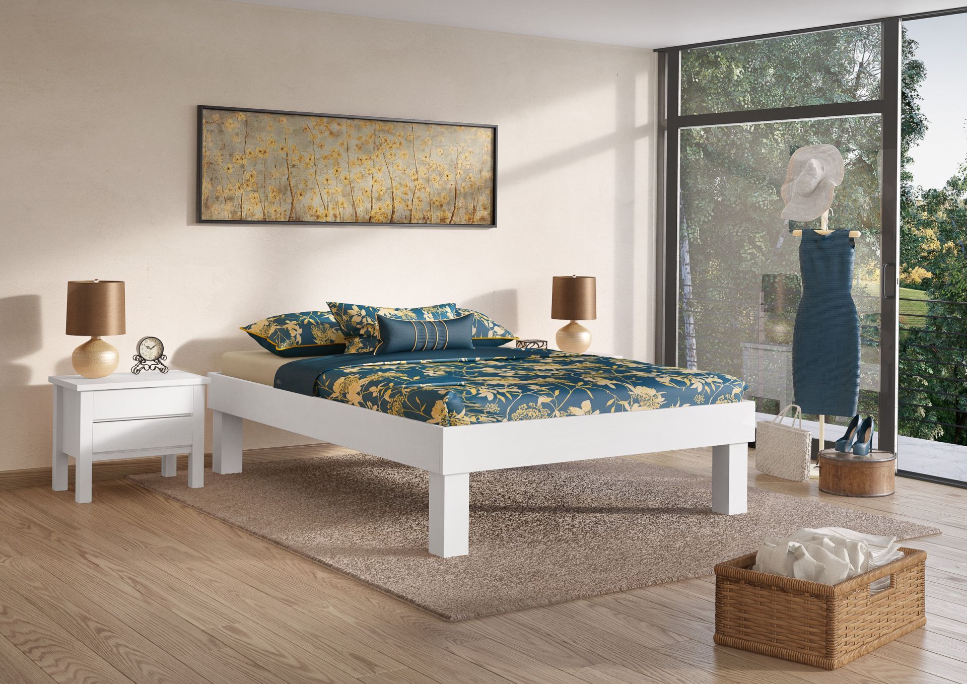 Gemütliche Holzbetten für Zwei: wertige Doppelbetten von Erst-Holz